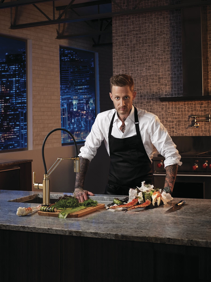 Chef Michael Voltaggio : Brizo
