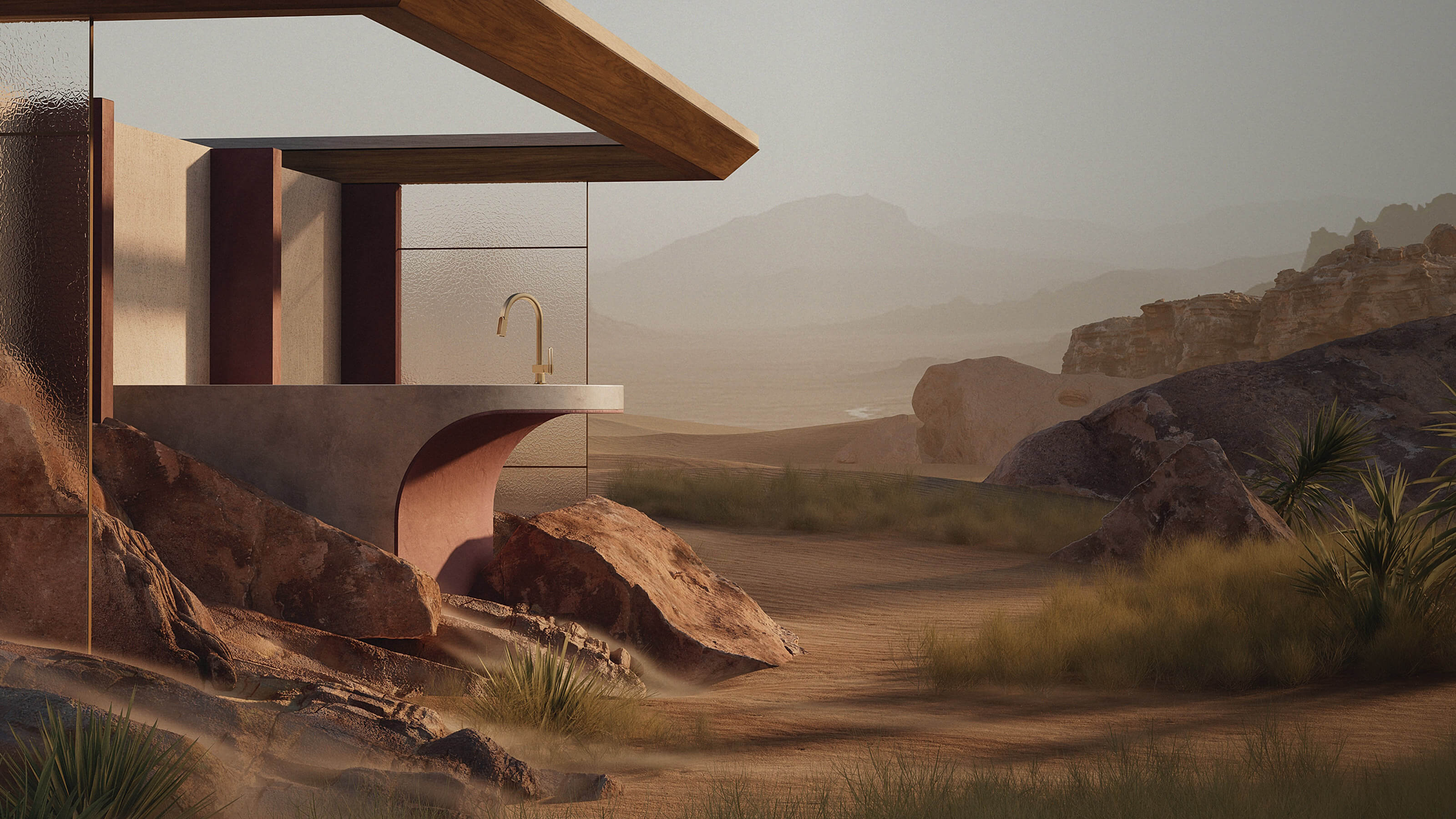 Frank Lloyd Wright Kitchen Collection : Brizo