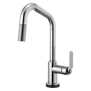 Litze® | Pull-Down Faucet with Angled Spout and Knurled Handle
