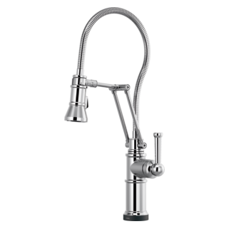 Artesso® | SmartTouch® Articulating Kitchen Faucet With Finished Hose