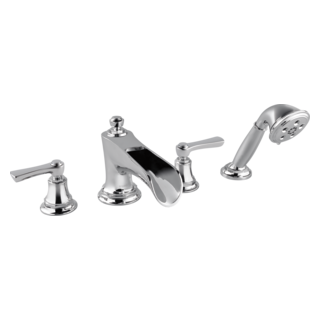 Rook® | Widespread Lavatory Faucet with Channel Spout - Less Handles 1. ...